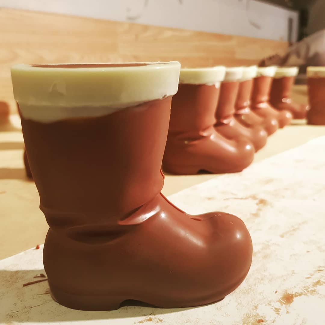 Santa Boot - Domea Favour Chocolate